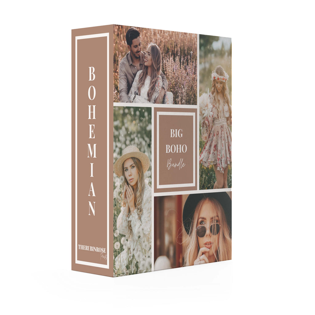 Big Boho Bundle - Preset Bundle – TheRubinRose Presets