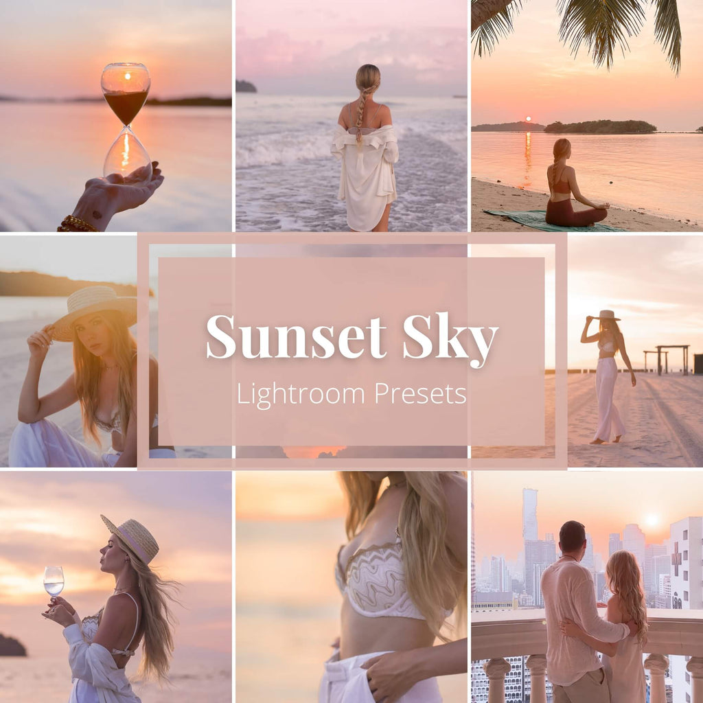 Sunset Sky Presets – TheRubinRose Presets